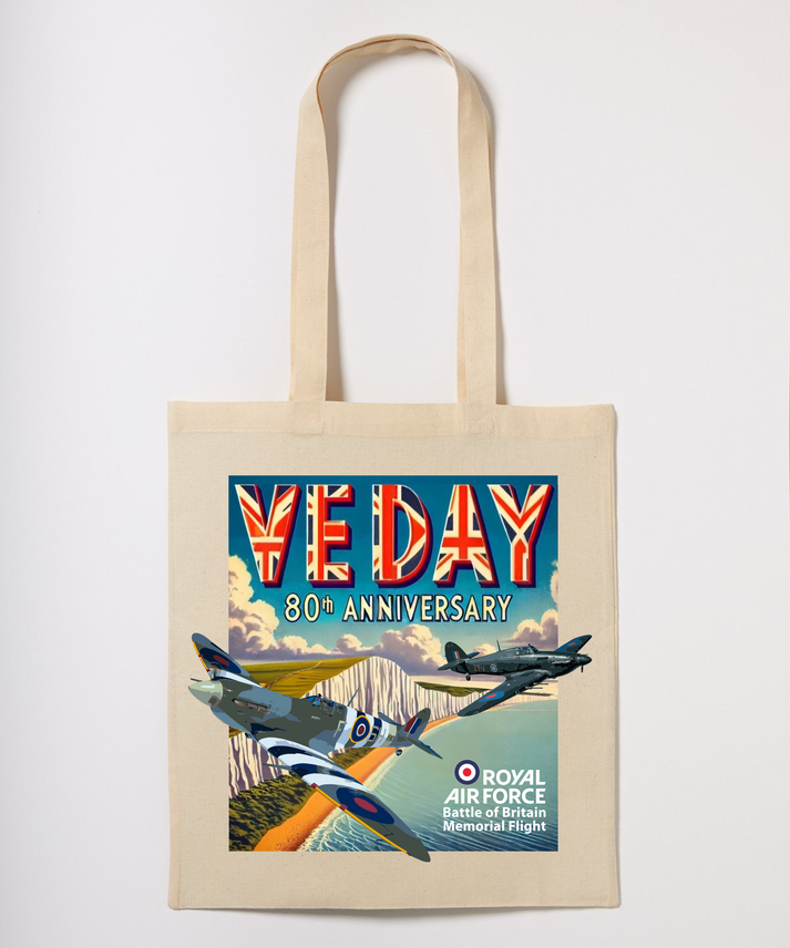 VE Day 80th Anniversary Tote Shopper – Forces Merchandise